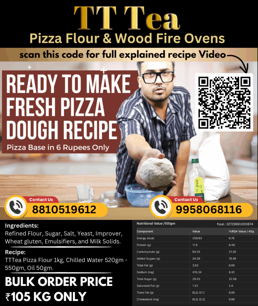 TTTea Pizza Flour - 00 Pizza Flour, Type 00 Italian Pizza Flour